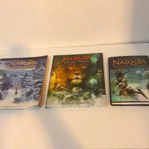 Disney | Other | The Chronicles Of Narnia Book Bundle Lot | Poshmark